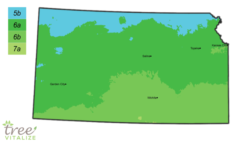 Planting Zones Kansas - Hardiness, Gardening & Climate Zone