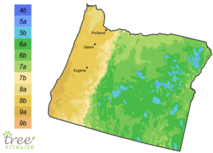 Planting Zones Oregon - Hardiness, Gardening & Climate Zone